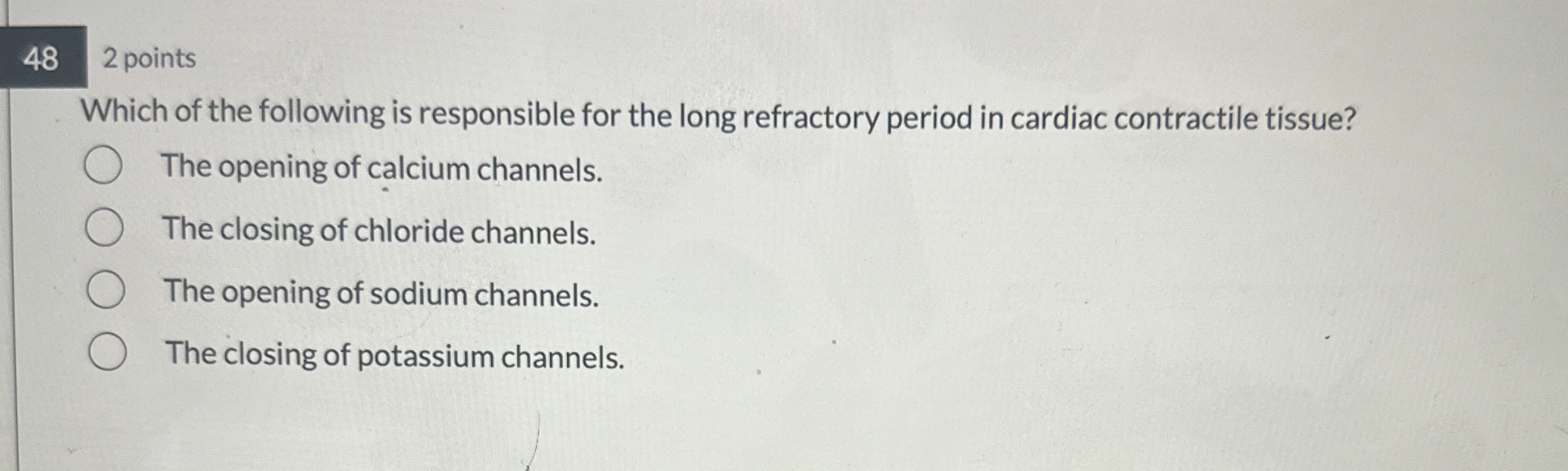 Solved 482 ﻿pointsWhich of the following is responsible for | Chegg.com