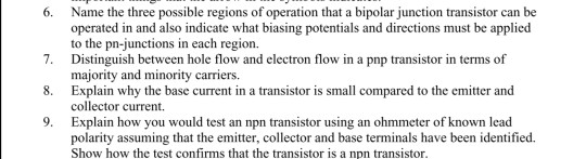 Solved Assignment 3.1 ADDITIONAL TRANSISTOR PROBLEMS 1. | Chegg.com