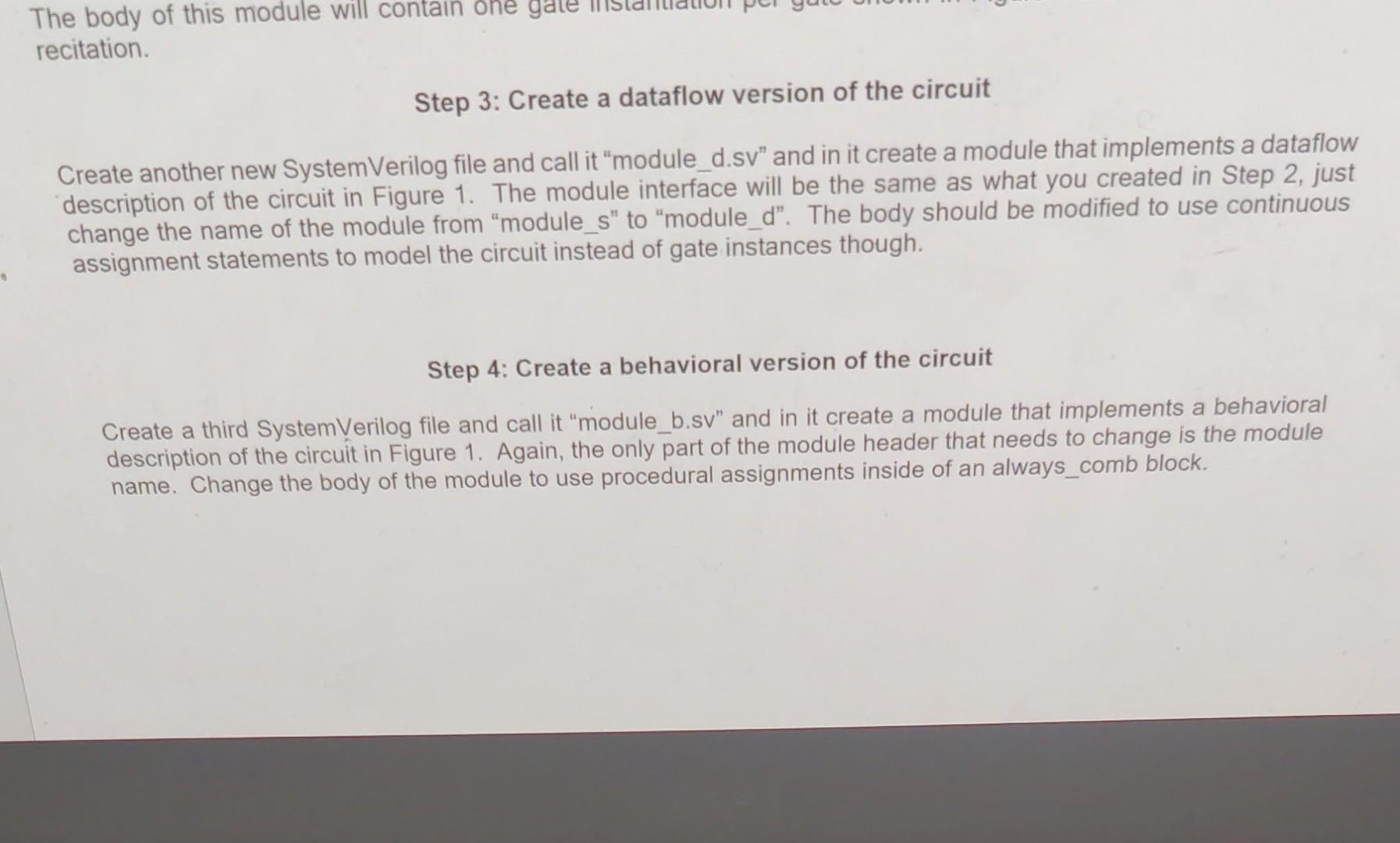 Laboratory 20 Pts Intro To Verilog In This 