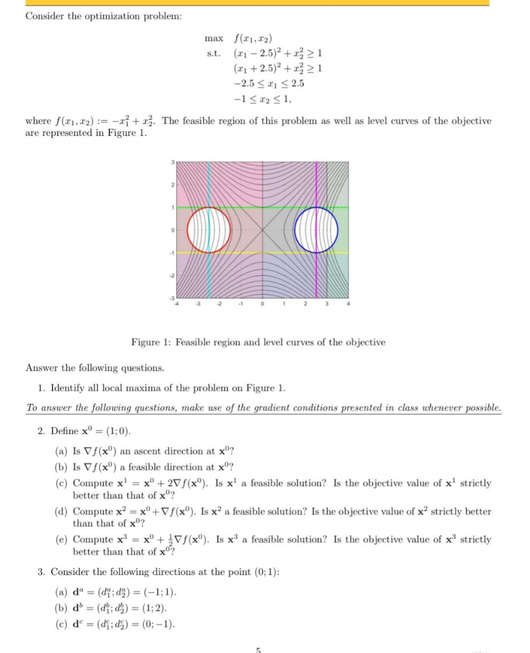Solved Consider the optimization problem:max,f(x1,x2) | Chegg.com