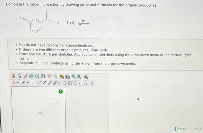 Solved Complete the equation for the following reaction by | Chegg.com