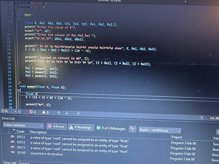 Solved please help correct my code to run or provide an | Chegg.com