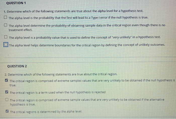 Solved QUESTION 1 1. Determine which of the following | Chegg.com