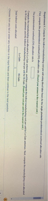 Solved i Data Table X Activity Setup Cost Allocation Base | Chegg.com