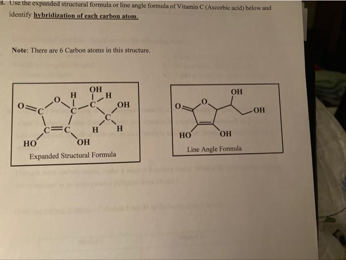 Solved 33. Use the expanded structural formula or line angle | Chegg.com