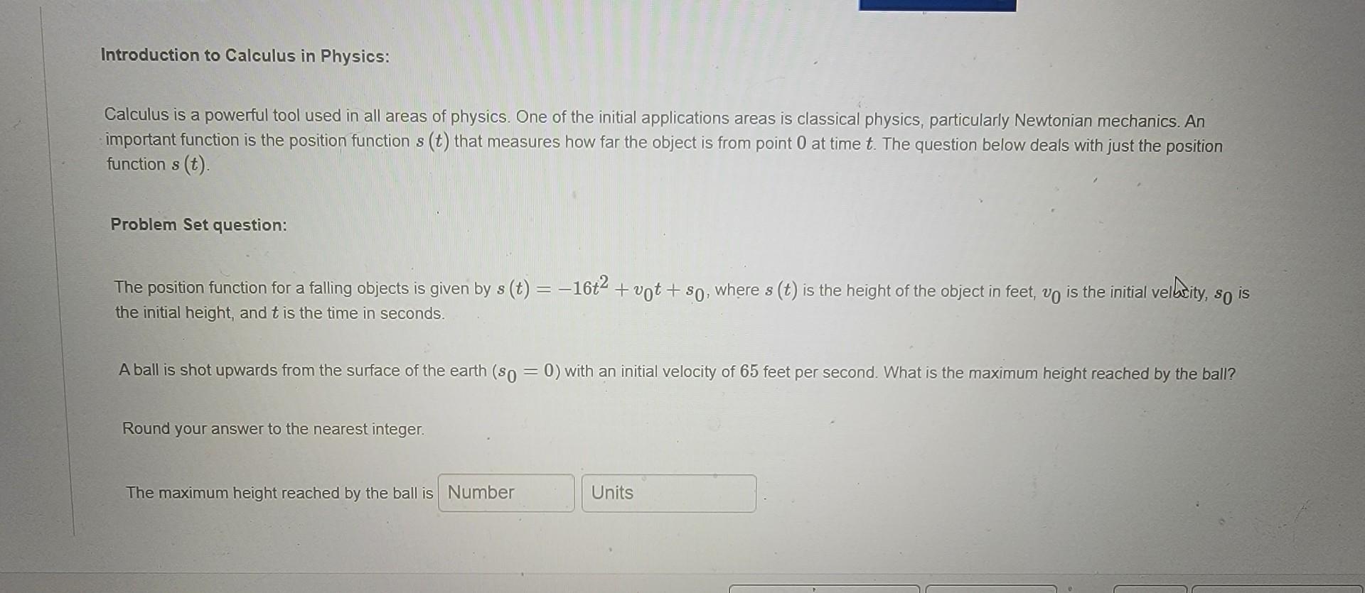 Solved Calculus is a powerful tool used in all areas of | Chegg.com
