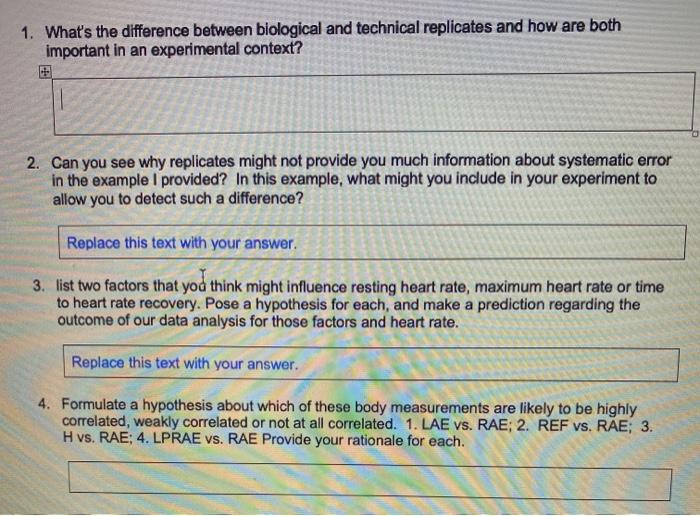 Solved 1. What's the difference between biological and | Chegg.com