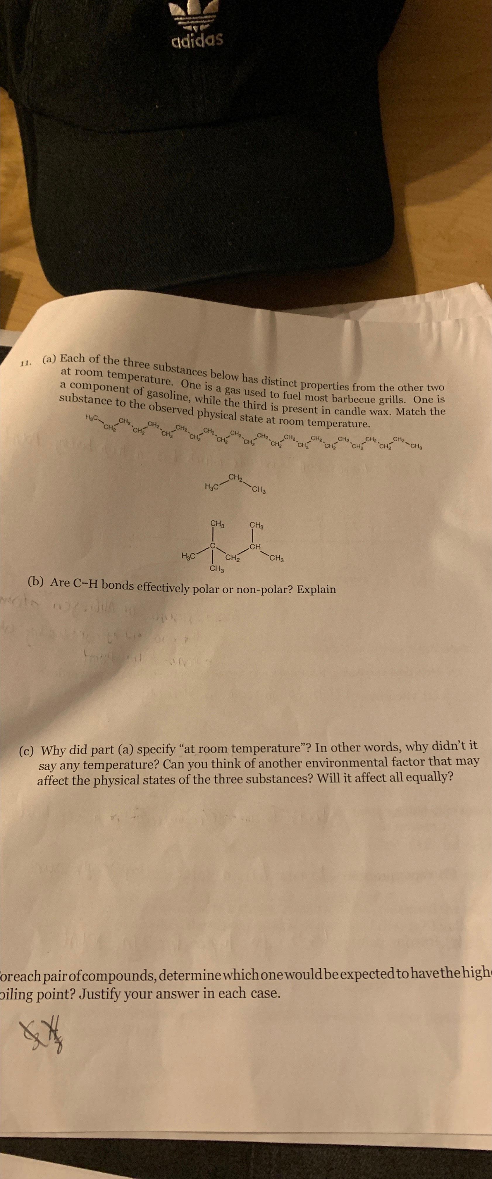 Solved Need Help With Question 11a C