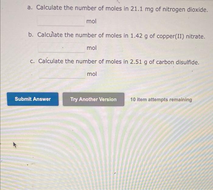 Solved a. Using the average atomic mass of carbon, calculate | Chegg.com