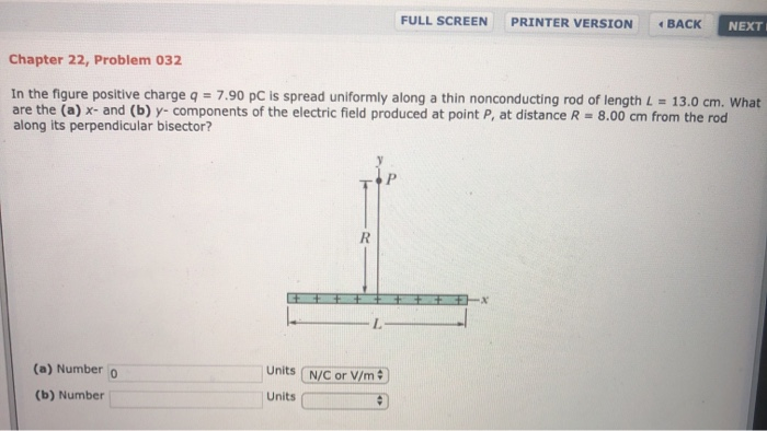 Solved FULL SCREEN PRINTER VERSION BACK NEXT Chapter 22, | Chegg.com