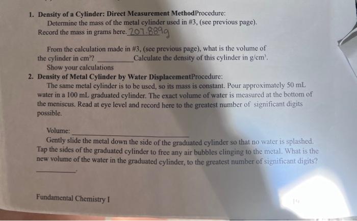 Solved 3. Using the plastic metric ruler, measure the | Chegg.com