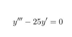 Solved For the given ODE:a) Convert the higher order ODE to | Chegg.com