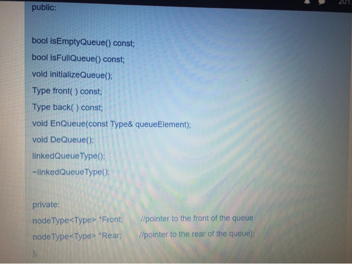 Solved 201720311 1) The EnQueue() method to insert element | Chegg.com