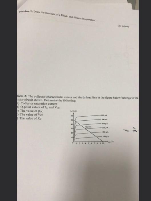 Solved 18 To Be Used As A Variable Resistor A Jfet Munt Be