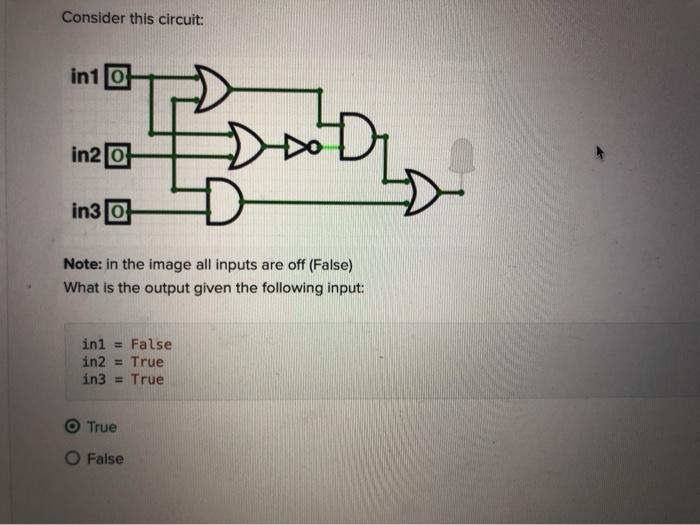 Solved Consider this circuit: in1 0 pod in20 in3 O Note: in | Chegg.com