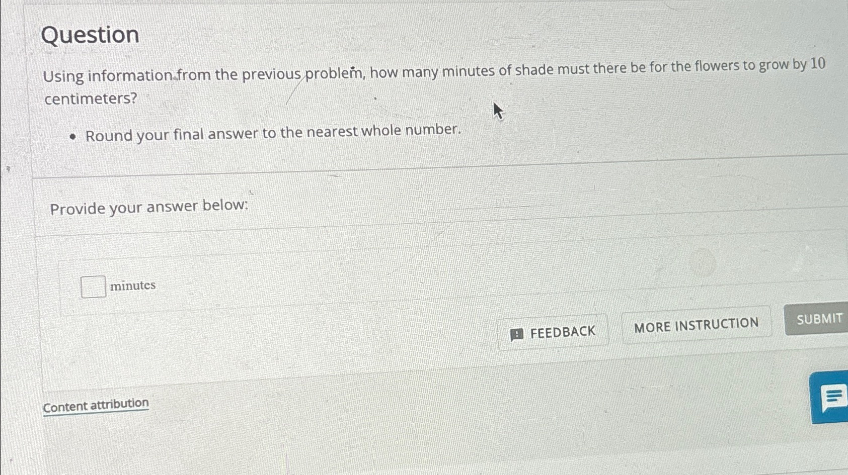QuestionUsing information from the previous problem | Chegg.com