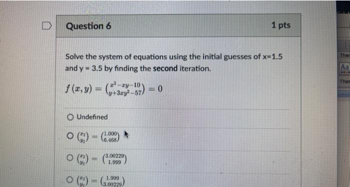 Newton's Method to Solve Nonlinear Equation | Chegg.com