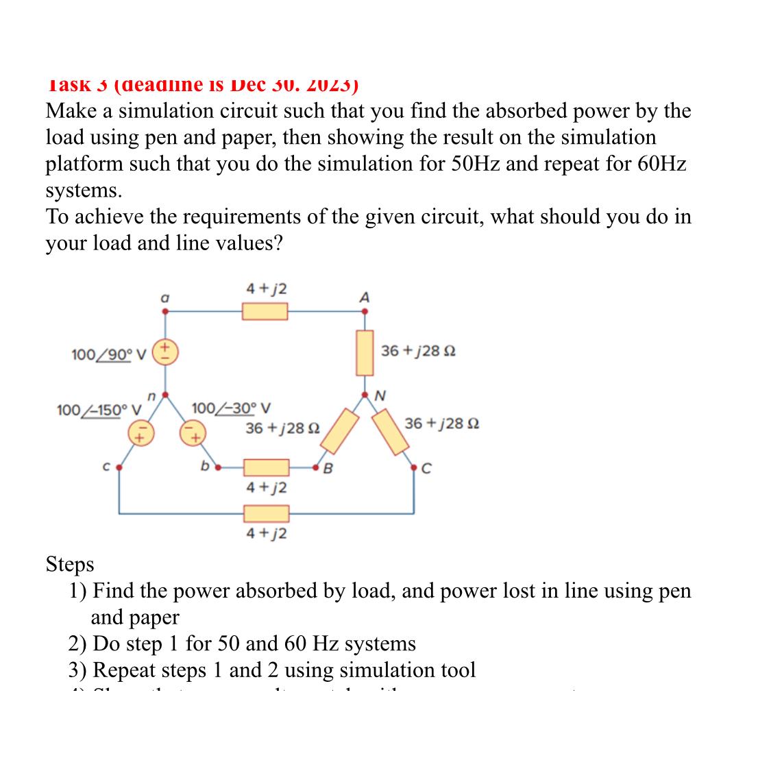 Solved Iask 5 (deadine is vec 50. ﻿LULS)Make a simulation | Chegg.com