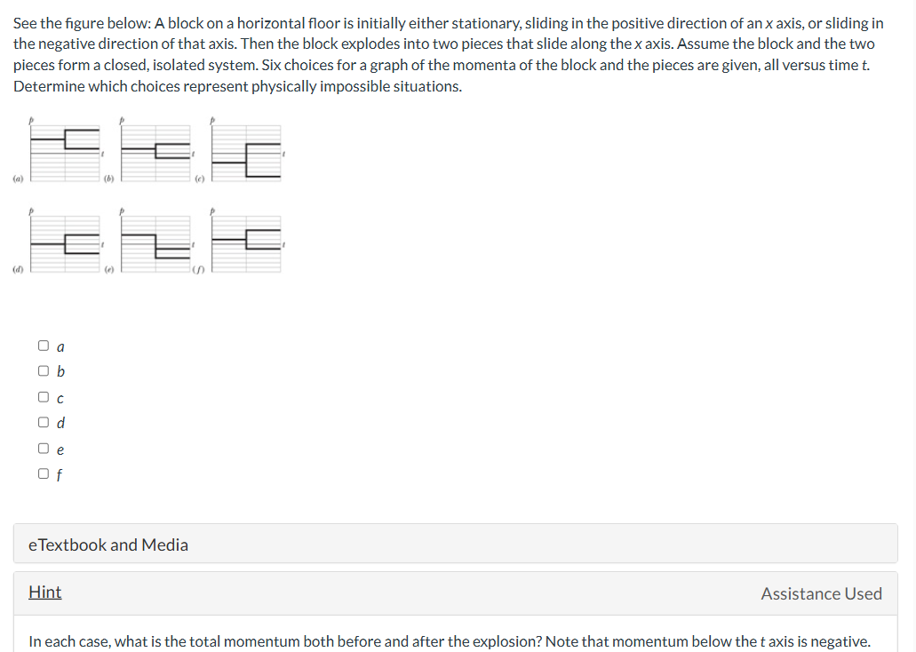 Solved See the figure below: A block on a horizontal floor | Chegg.com