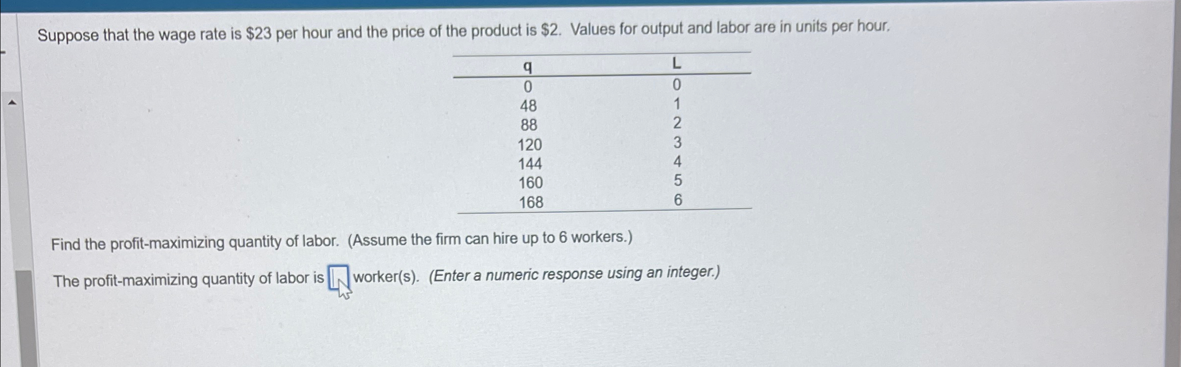 Solved Suppose that the wage rate is $23 ﻿per hour and the | Chegg.com
