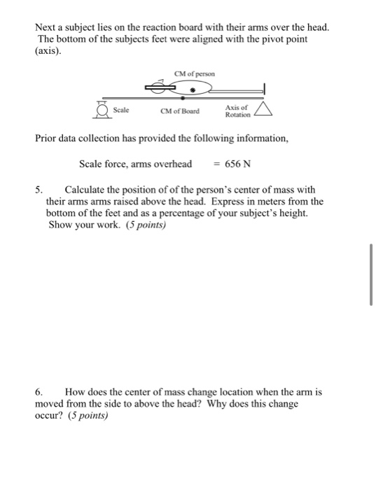 Solved The center of mass of an object can be determined | Chegg.com