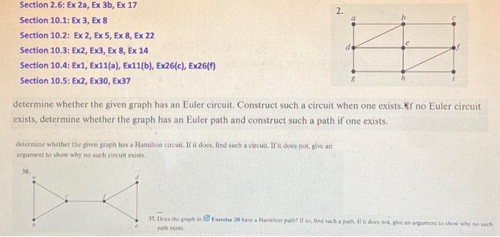 Solved Section 2.6: Ex 2a, Ex 3b, Ex 17 Section 10.1: Ex 3, | Chegg.com