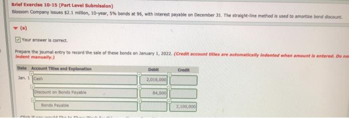 Solved Brief Exercise 10-16 (Part Level Submission) | Chegg.com