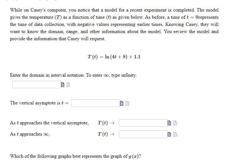 Solved While on ﻿Casey's computer, you notice that a model | Chegg.com