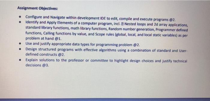Solved Assignment Objectives: • Configure and Navigate | Chegg.com