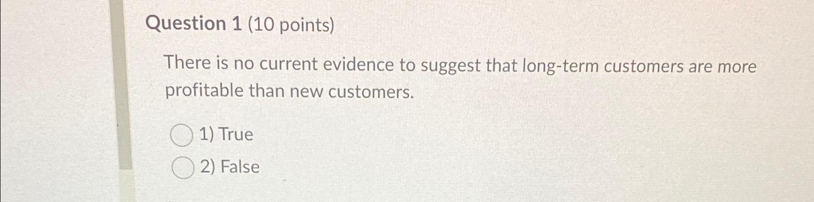 Solved Question 1 (10 points)There is no current evidence | Chegg.com Solved Question 1 (10 points)There is no current evidence | Chegg.com