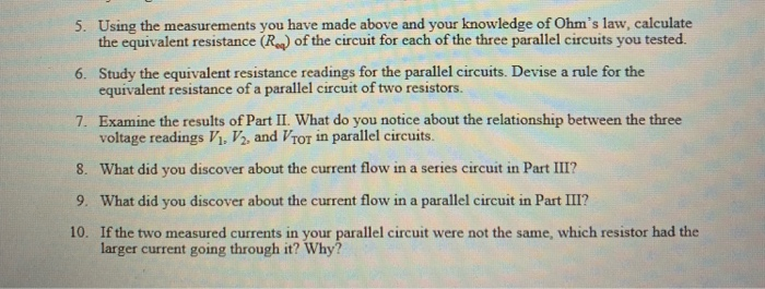 Solved DATA TABLES Part I: Series circuits R2 Reg R1 (0) (0) | Chegg.com