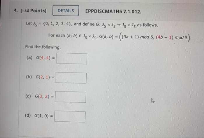 Solved 4. [-14 Points) DETAILS EPPDISCMATH5 7.1.012. Let Js | Chegg.com