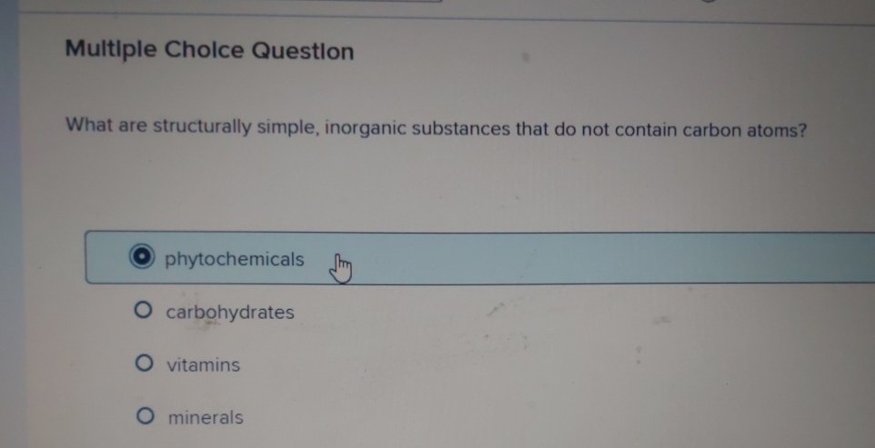 Solved Multiple Cholce QuestlonWhat are structurally simple, | Chegg.com