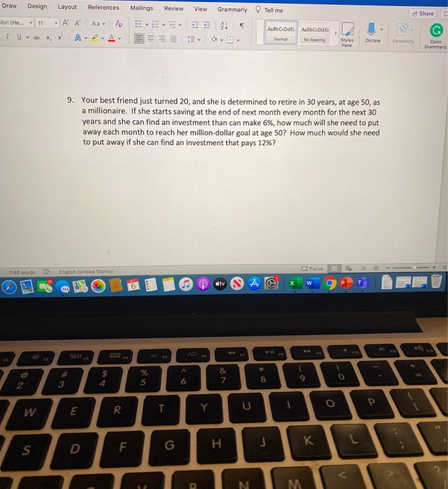 Solved Draw Design Layout References Mailings Review View | Chegg.com