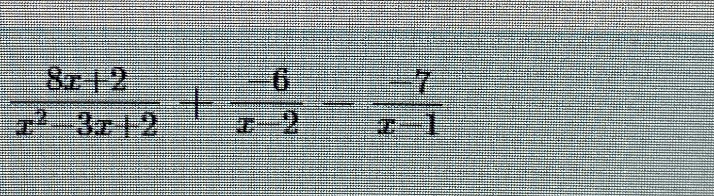 Solved 8x+2x2-3x+2+-6x-2--7x-1 | Chegg.com