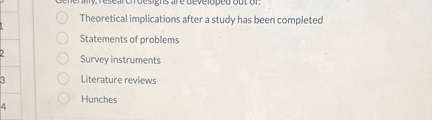 Solved Theoretical implications after a study has been | Chegg.com