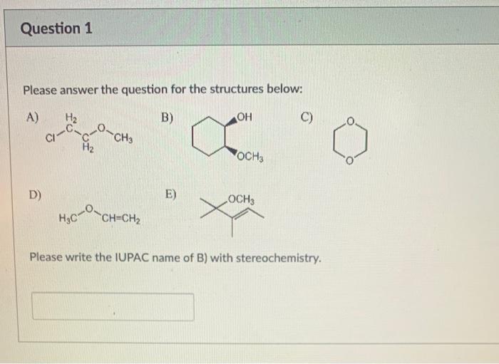 [Solved]: Please answer the question for the structures bel