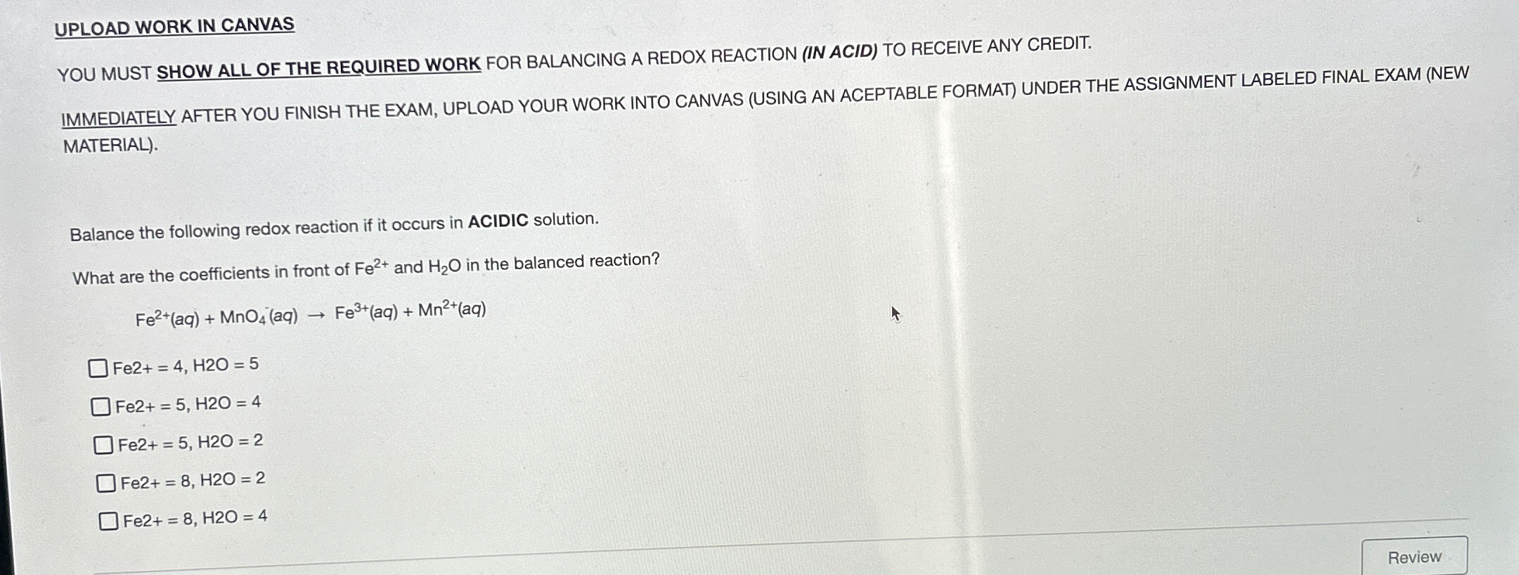 Solved UPLOAD WORK IN CANVASYOU MUST SHOW ALL OF THE | Chegg.com