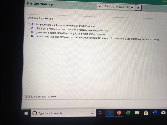 Solved This Question: 2 pts 23 of 30 (14 complete) | Chegg.com