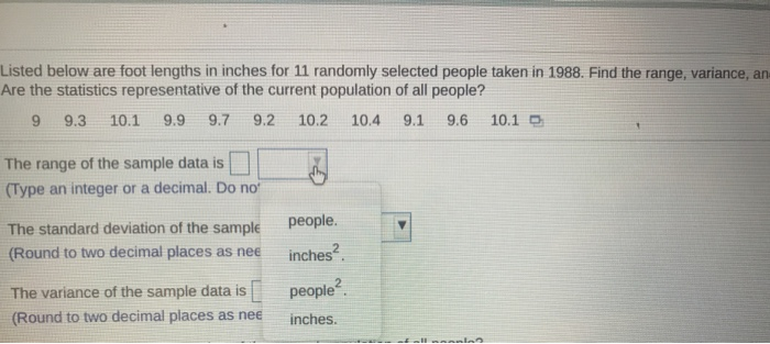 Solved having a hard time understanding standard deviation | Chegg.com
