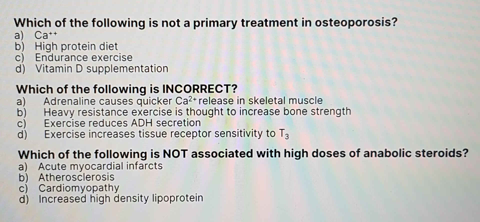 Solved Which of the following is associated with Type I | Chegg.com