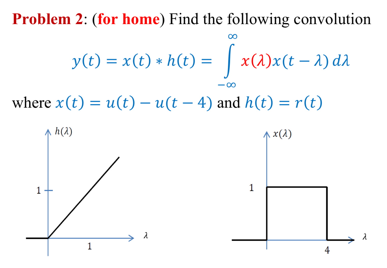 Solved Problem 2: (for home) ﻿Find the following | Chegg.com