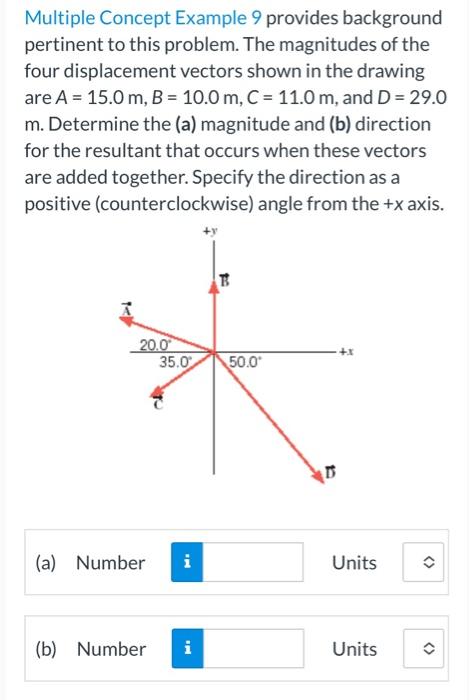 Solved Multiple Concept Example 9 provides background | Chegg.com