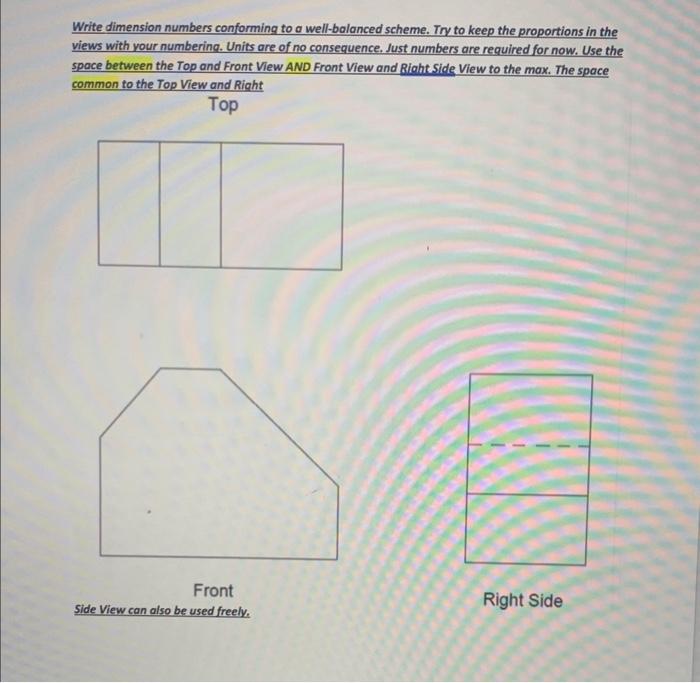 Solved Print out the sheet and show dimension numbers | Chegg.com