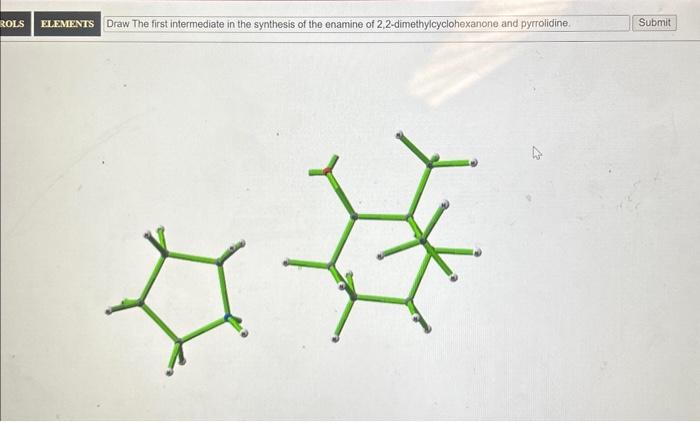 Solved Draw the first intermediate in the synthesus of the | Chegg.com