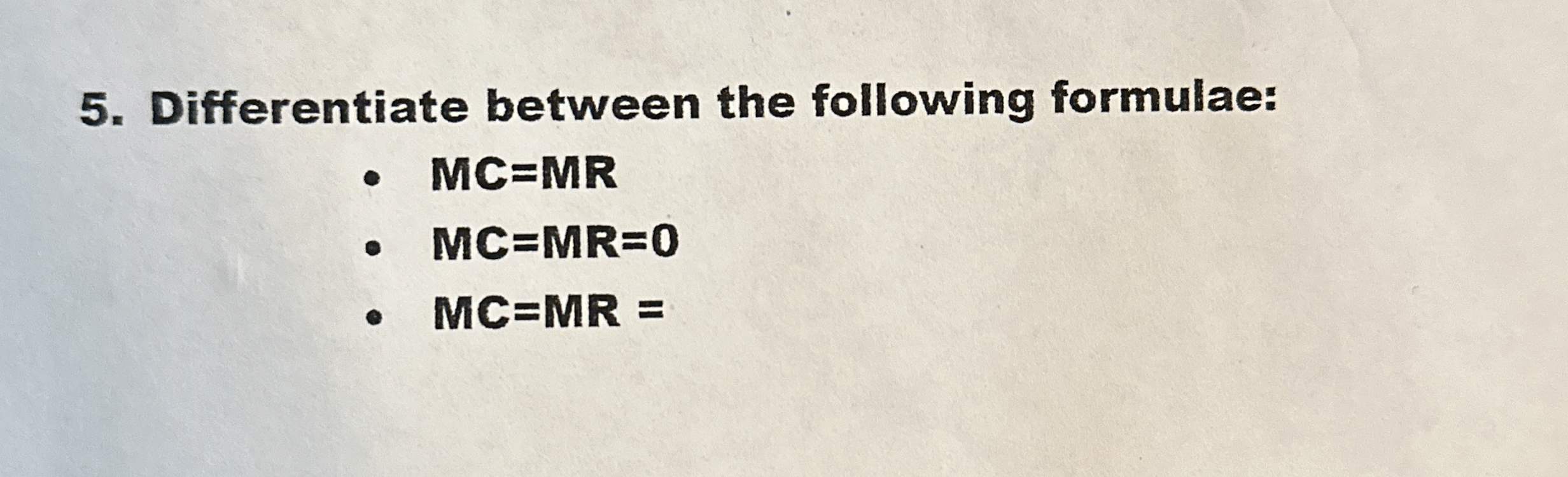 Solved Differentiate between the following | Chegg.com