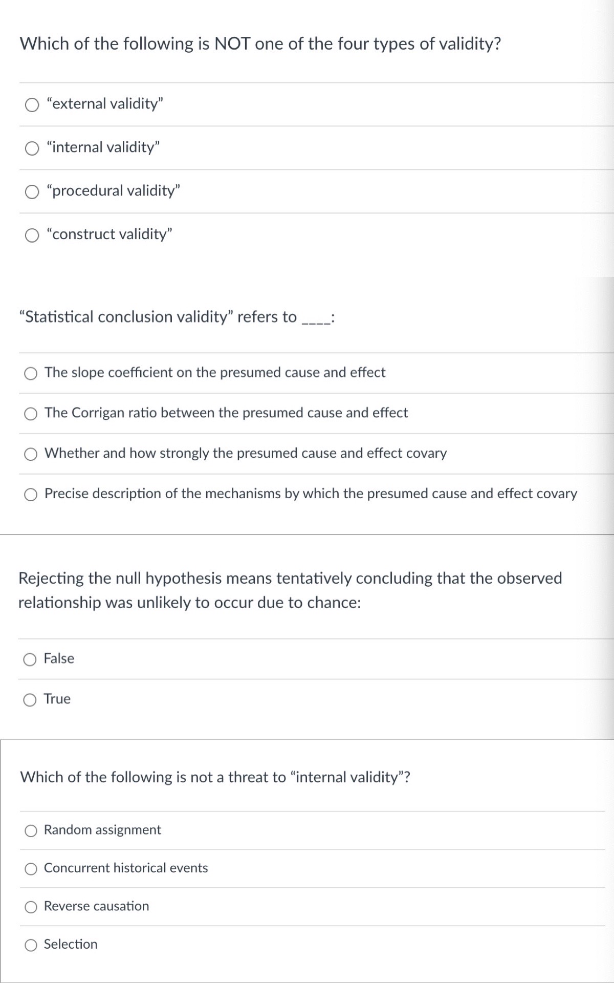Solved Which of the following is NOT one of the four types | Chegg.com