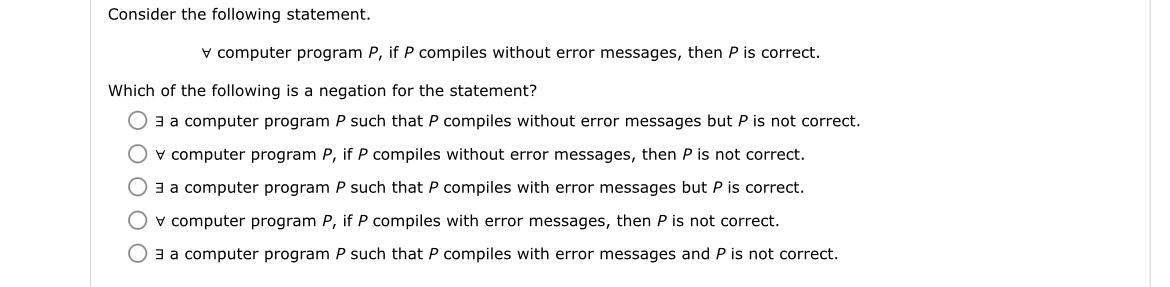Solved Consider the following statement.AA ﻿computer program | Chegg.com