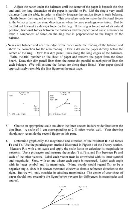 Solved 184 Data Sheet for Experiment M-2 FORCE VECTORS | Chegg.com