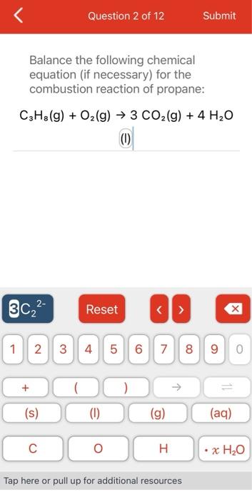 Solved Balance the following chemical equation (if | Chegg.com